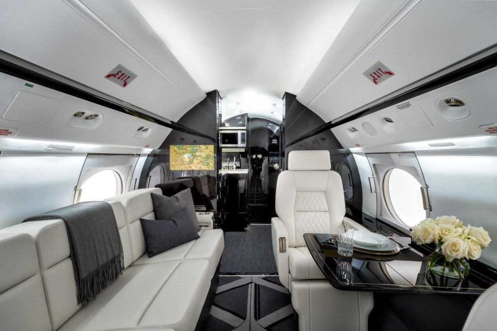 Luxury Cabin Captures | Private Jet Cabin Photography by AeroMedia