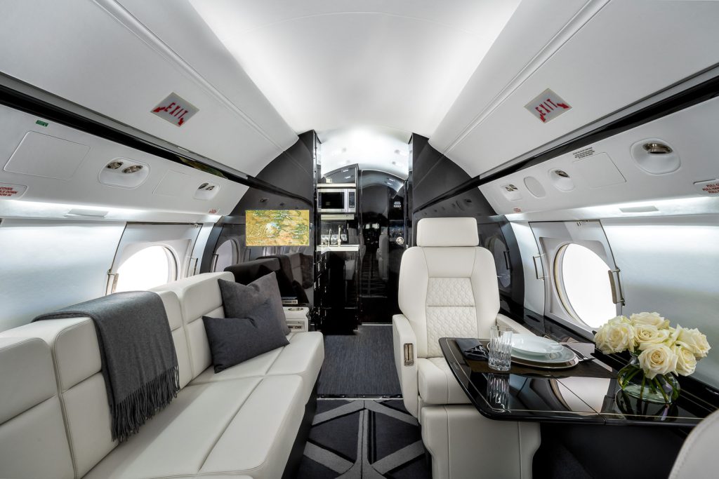 Luxury Cabin Captures | Private Jet Cabin Photography by AeroMedia