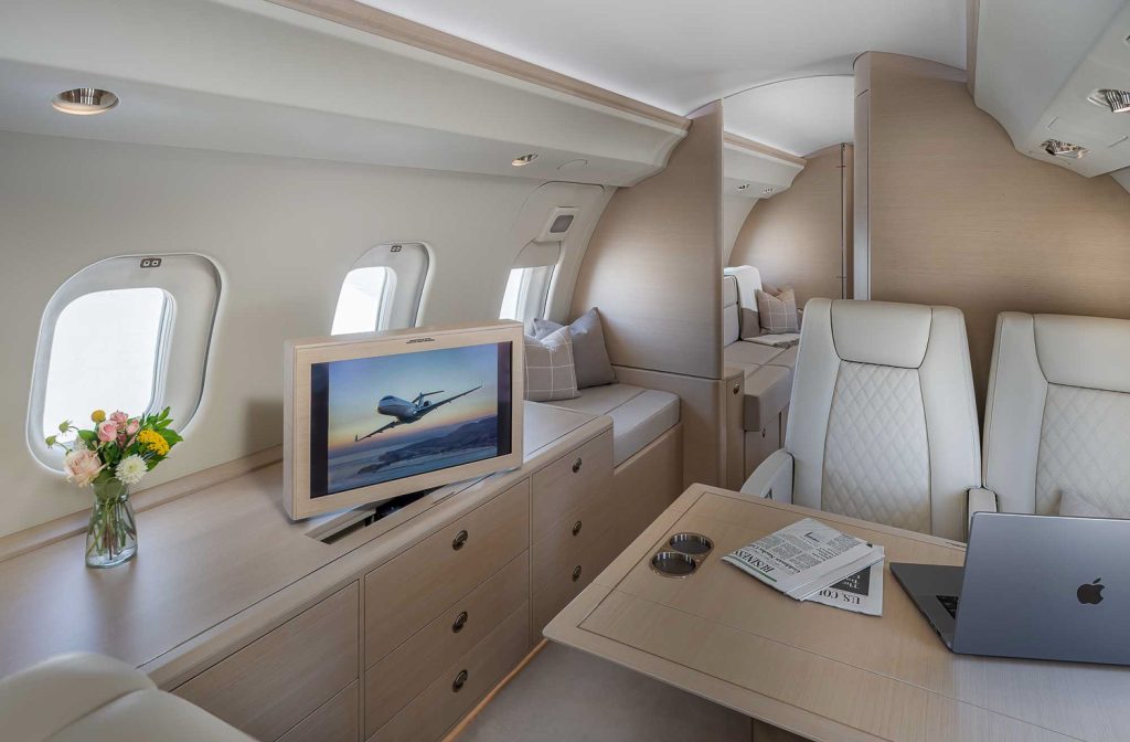 Luxury Cabin Captures | Private Jet Cabin Photography by AeroMedia